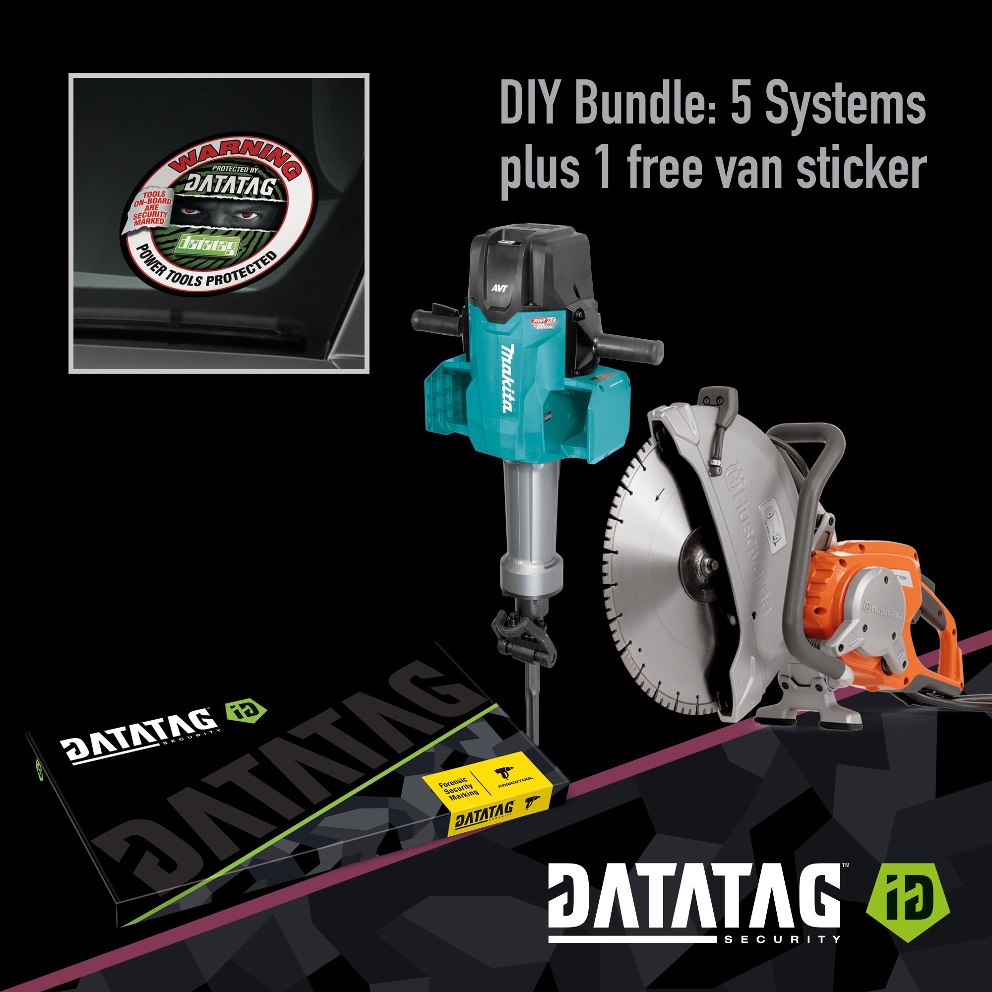 Power Tool Forensic Marking System – DATATAG ID